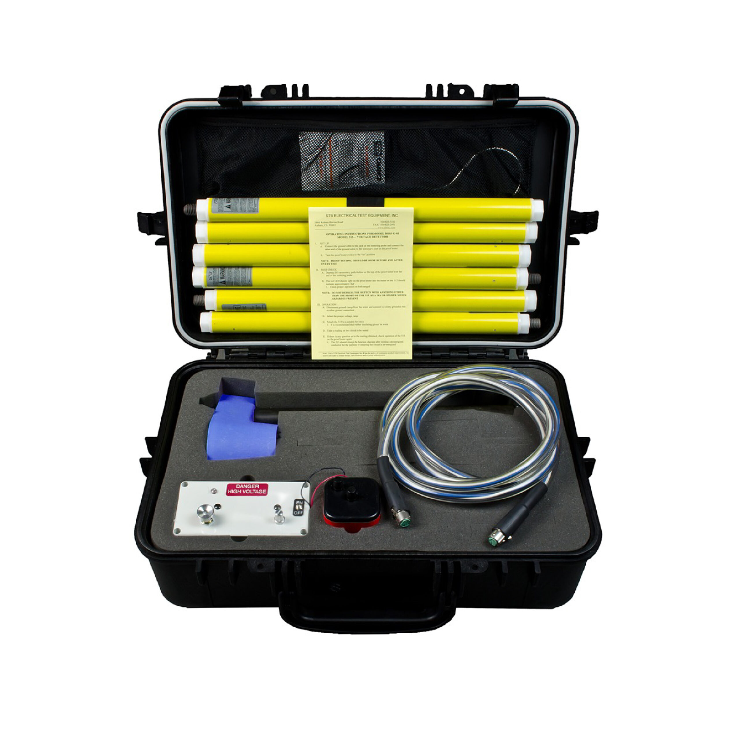 9-36kV Phasing Voltmeter - STB Electrical Test Equipment, INC.