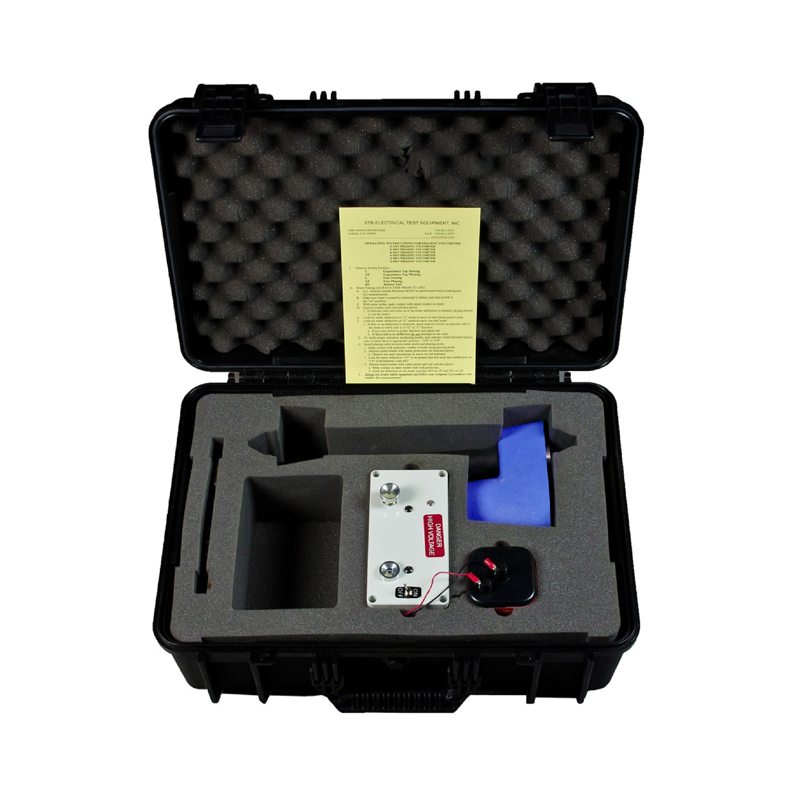 Voltage Sensor - STB Electrical Test Equipment, INC.